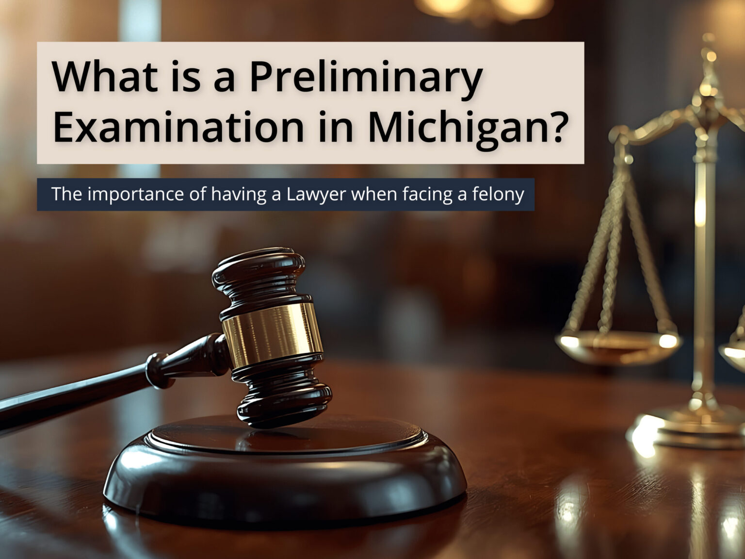 What is a Preliminary Examination in Michigan? | Mark Caldwell